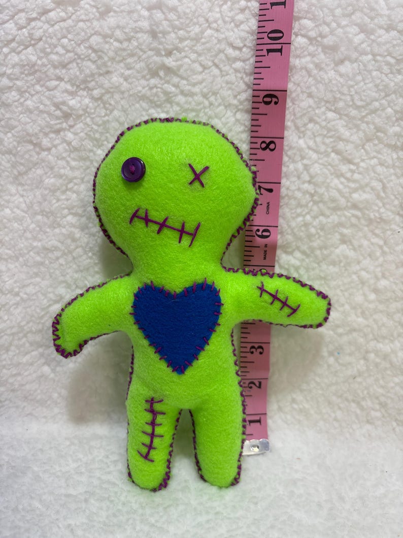 Everyday Voo Doo Doll - Bright Green - Etsy