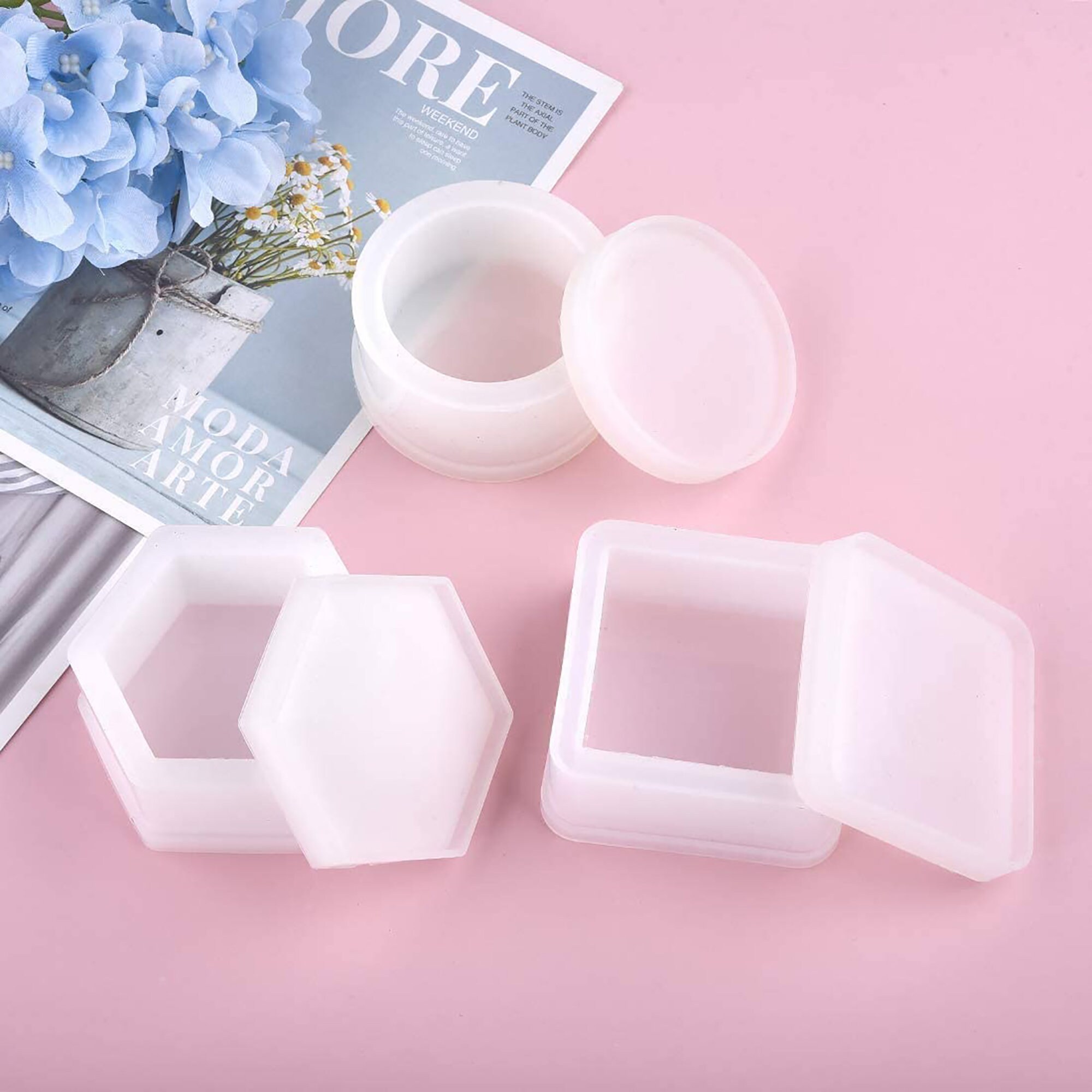 Storage Box Resin Mold Jewelry Box Mold DIY Storage Box for | Etsy