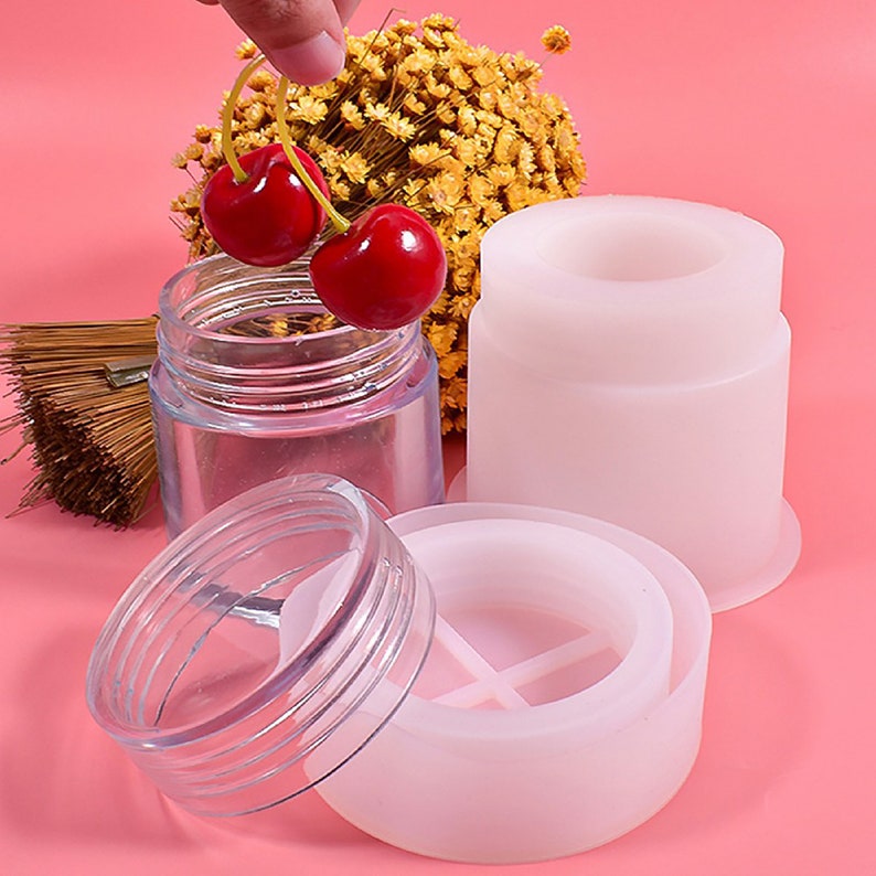 Bottle Resin Mold Silicone Jar Mold Storage Bottle Mold | Etsy