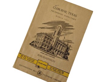 Bell Phone Directory - Etsy