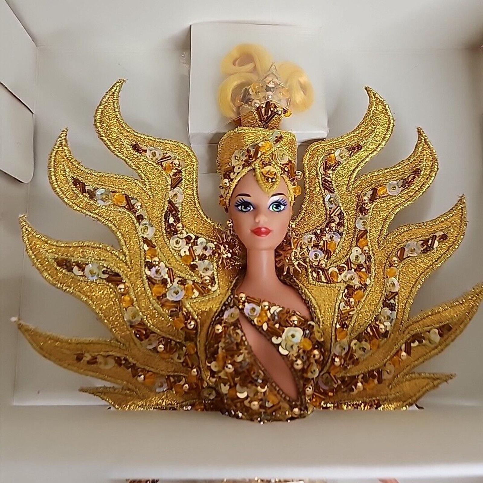 1995 Barbie Goddess of the Sun Bob Mackie Designer 14056 Box Damage - Etsy