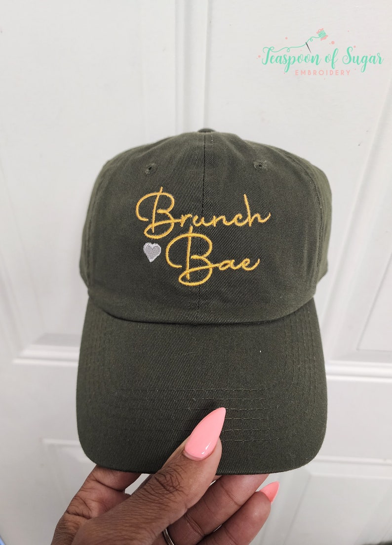Brunch Bae Dad Hat, Brunch Hat, Dad Hat, Baseball Cap - Etsy