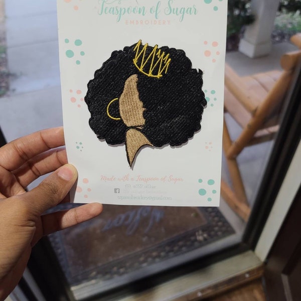 Afro Patch - Etsy