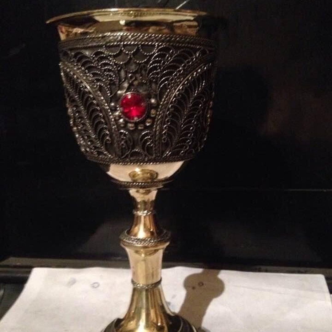 Wine Drinking Goblet, Christmas Gift, Drinkware, Barware, Vintage ...