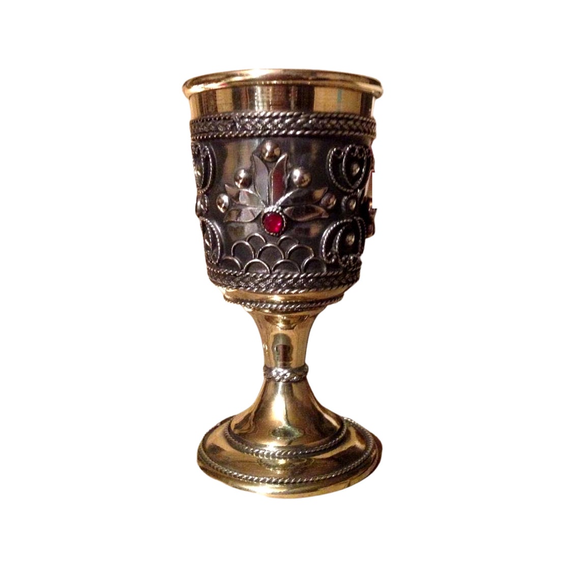 Wine Drinking Goblet, Drinkware, Barware, Mid-century Wine Goblet ...