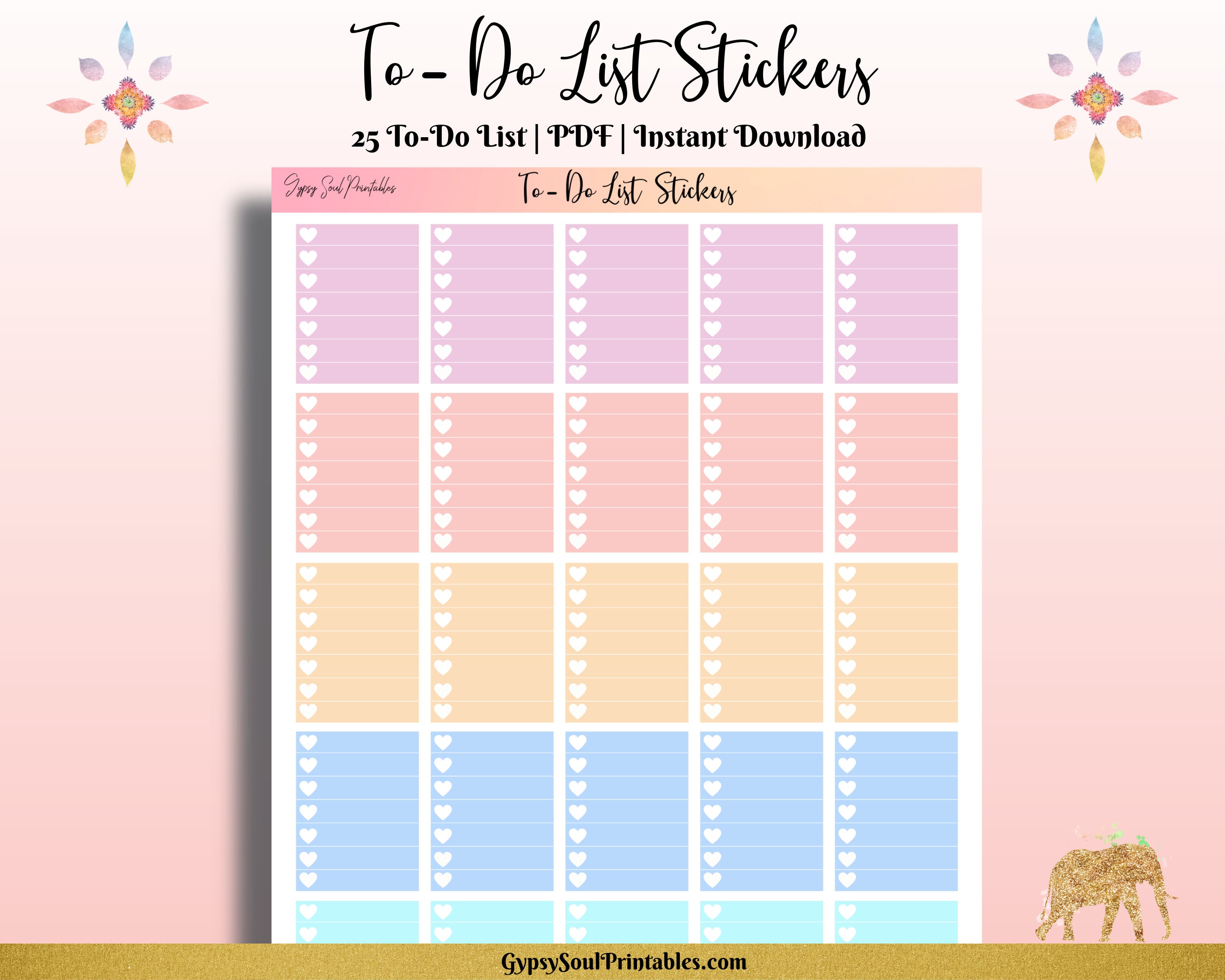 Motivational Printable Sticker Kit Sticker Quotes Word - Etsy