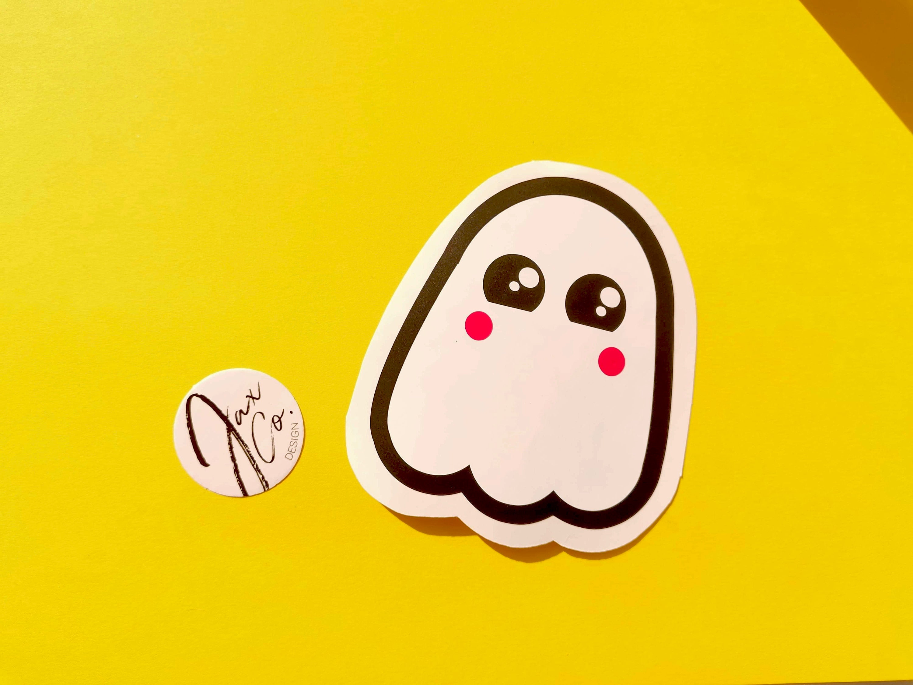 Paper & Party Supplies Stickers purple ghost sticker cute ghost ...