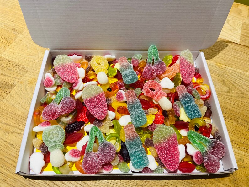 Pick and Mix Sweet Box Letterbox Friendly / Retro / - Etsy UK