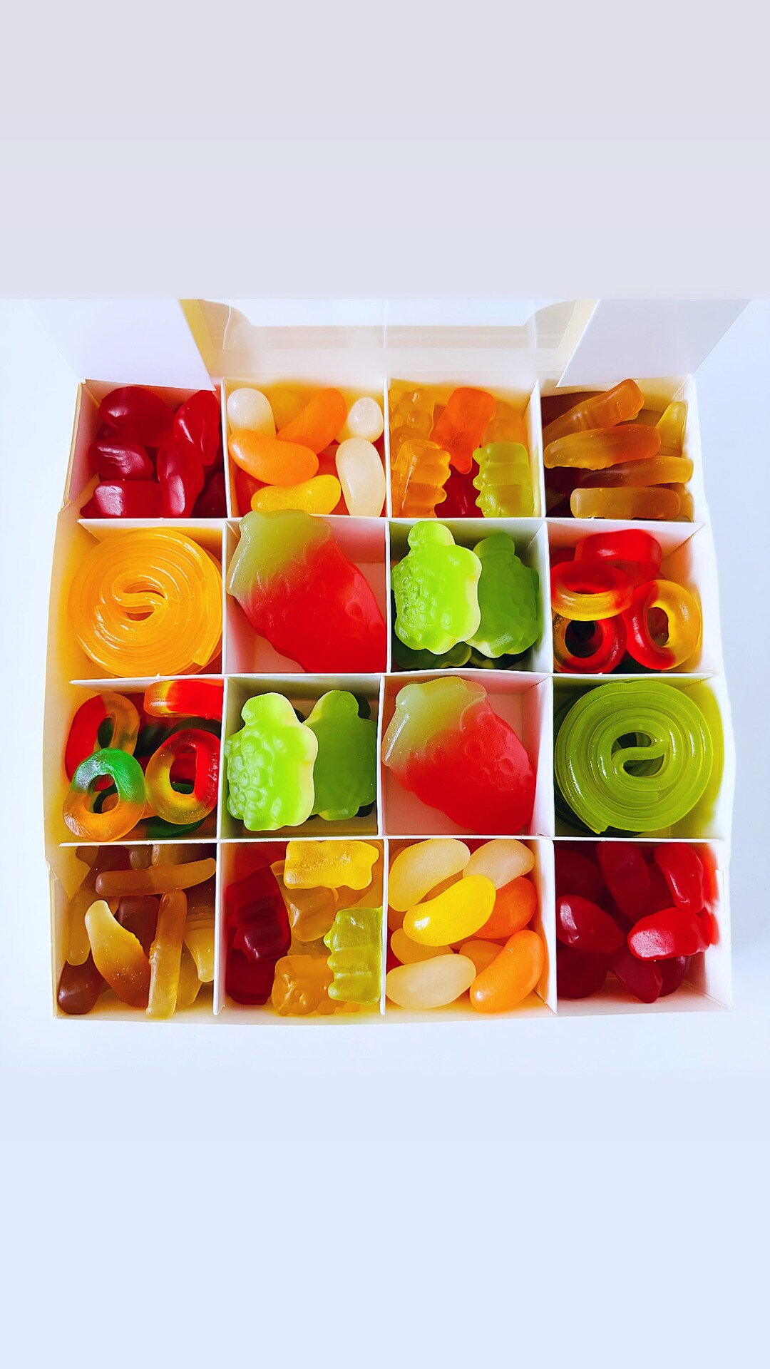 Retro Gummy Sweet Box Mix / Christmas/birthday/ Anniversary/ Valentines ...