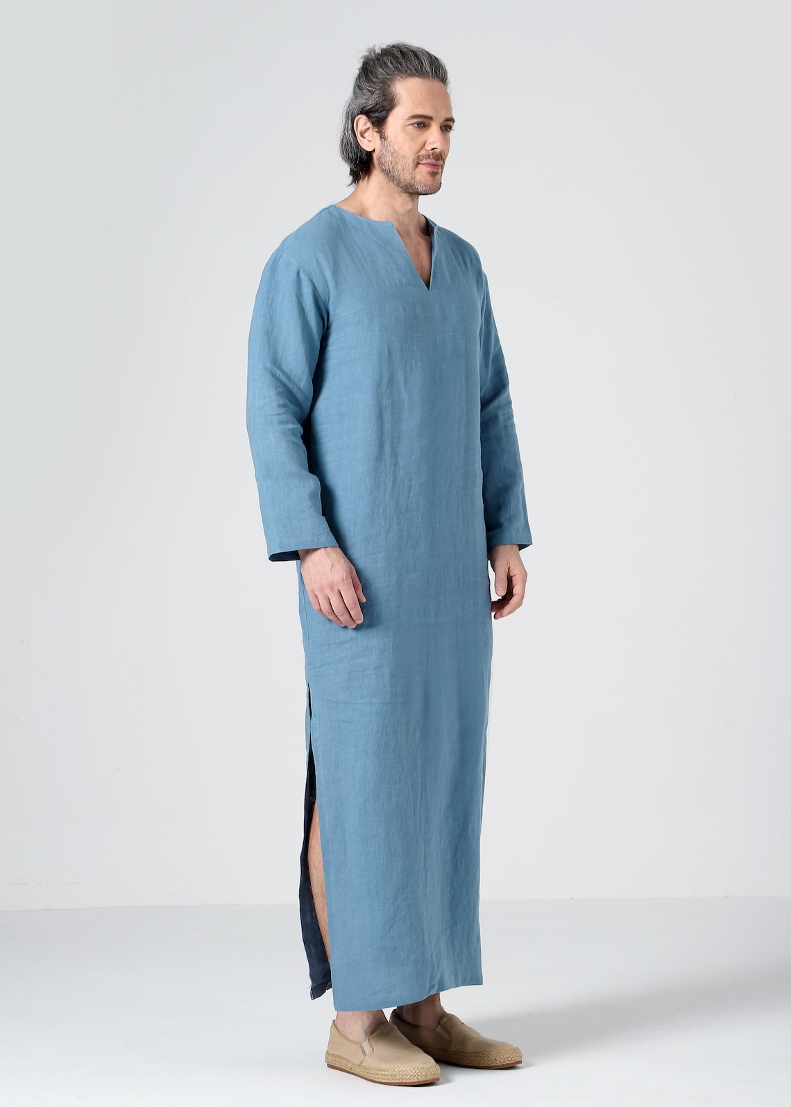 Mens Kaftan Caftan Men Mens Lounge wear Mens Robe Plus | Etsy