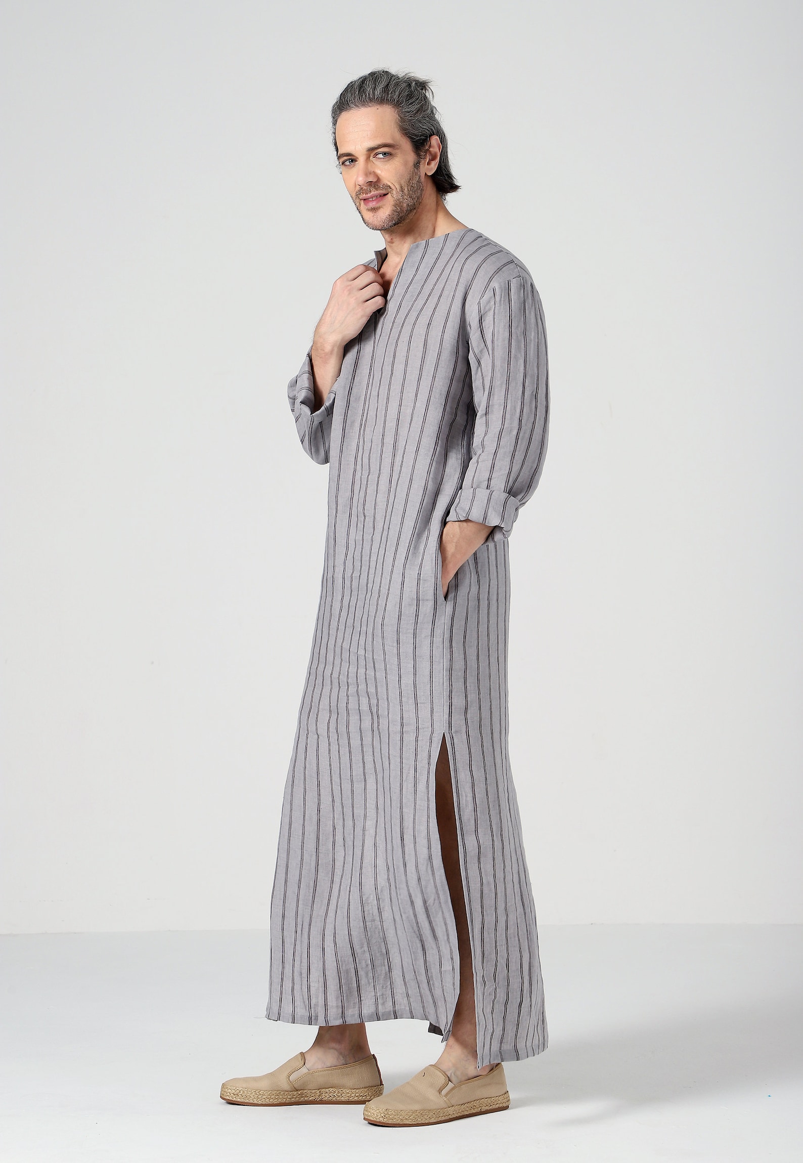 Mens Kaftan Caftan Men Mens Lounge wear Mens Robe Plus | Etsy