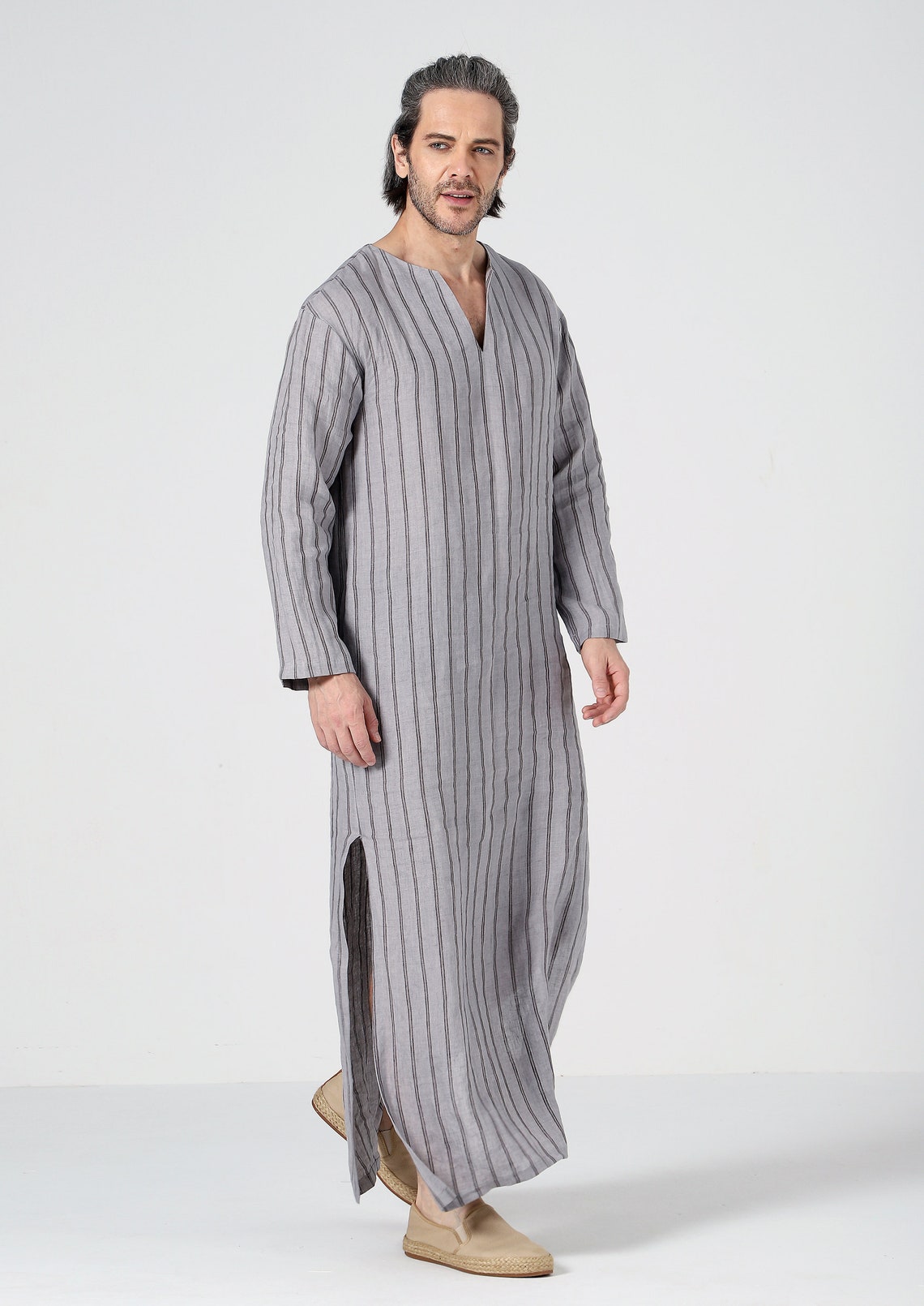 Mens Kaftan Caftan Men Mens Lounge Wear Mens Robe Plus Etsy