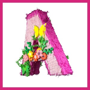 PIÑATA LETTERS. Choose Your Letter and Color - Etsy