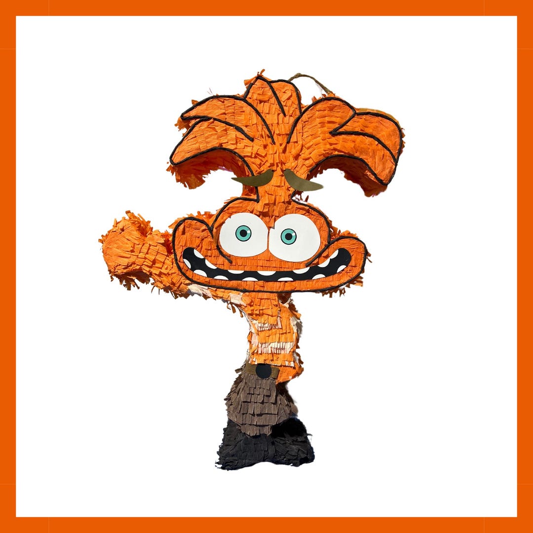 INSIDE OUT. INTENSELY Piñata Disney Movie. Joy. Anger. Jealousy and ...