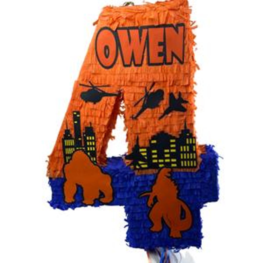 Epic Monsters Piñata Number 4 – Customizable and Ready for Fun. - Etsy