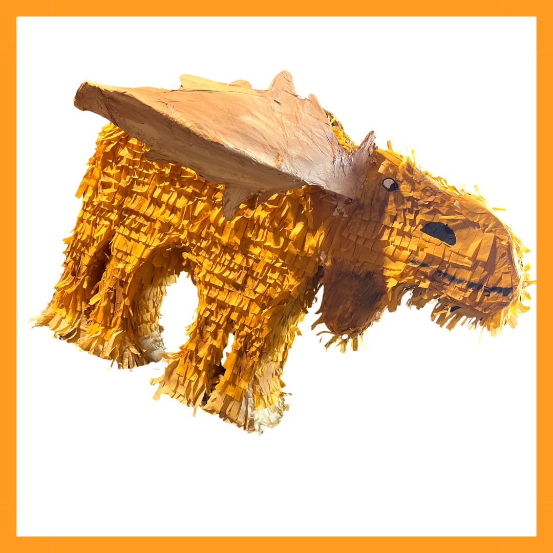 25 3D MOOSE PIÑATA. We Personalize Your Piñatas - Etsy