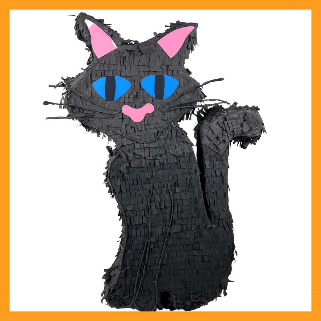 CORALINE BLACK CAT. Halloween Pinata - Etsy