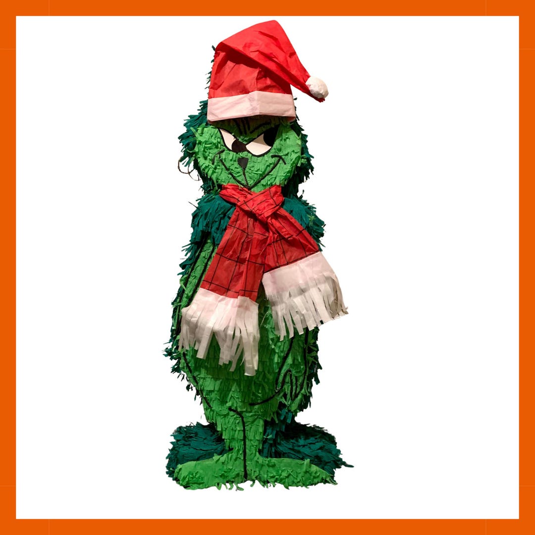 GRINCH CHRISTMAS PIÑATA. We Personalize Your Piñatas. Disney Characters ...
