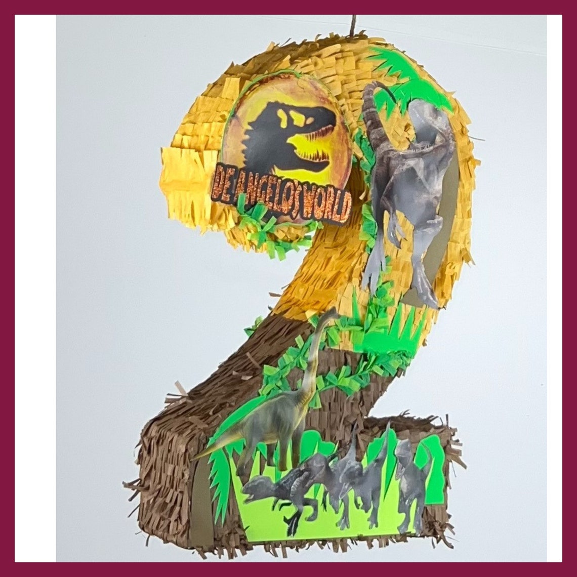 Jurassic Park. JURASSIC PARK. We Customize Your Piñatas - Etsy
