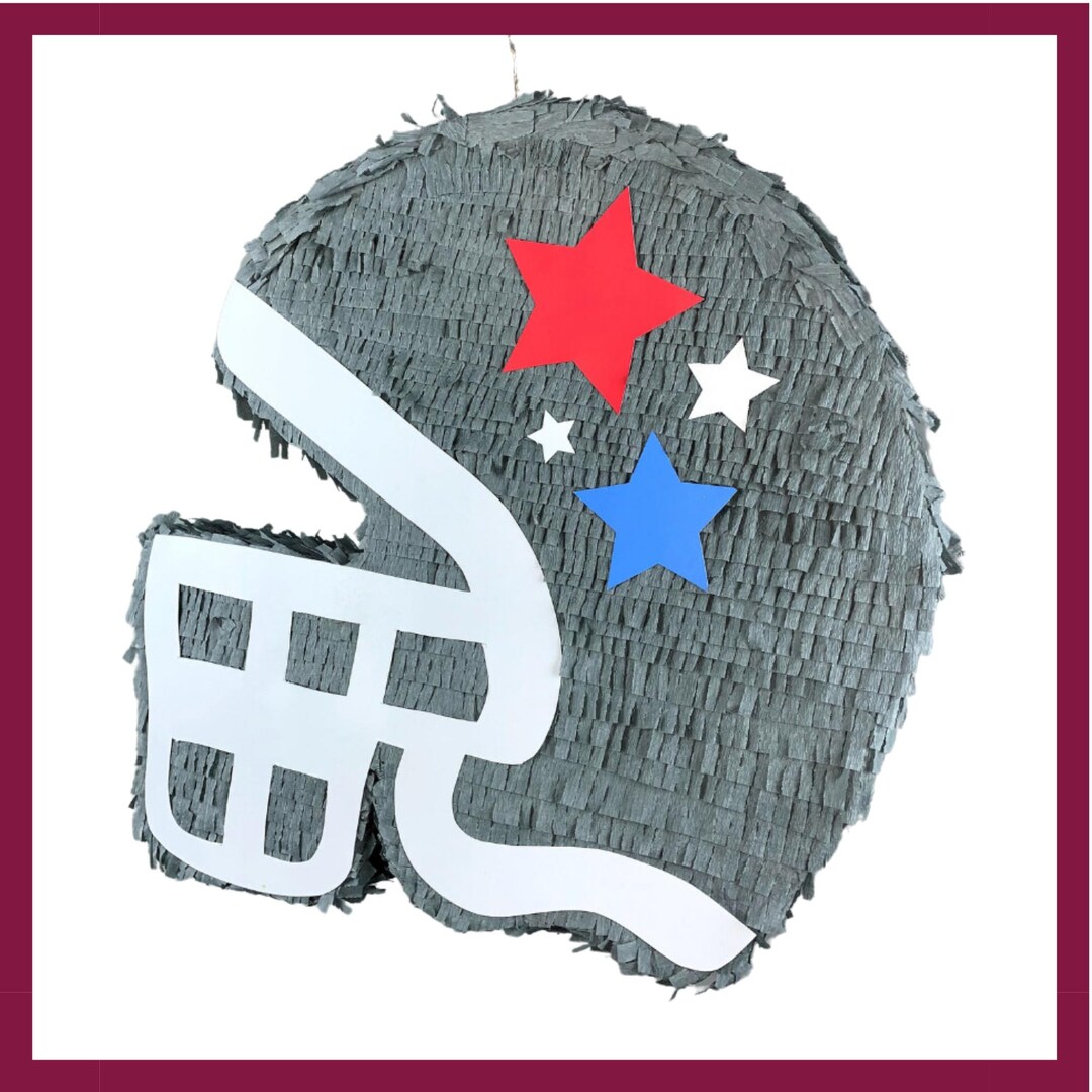 AMERICAN FOOTBALL HELMET Piñata. Field. Ball. Sports. Basketball ...