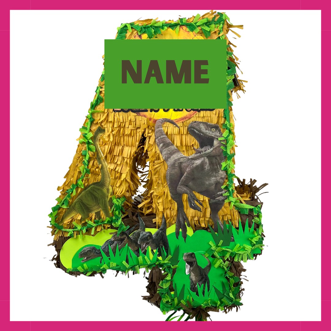 DINOSAURS T-rex We Customize Your PIÑATAS - Etsy