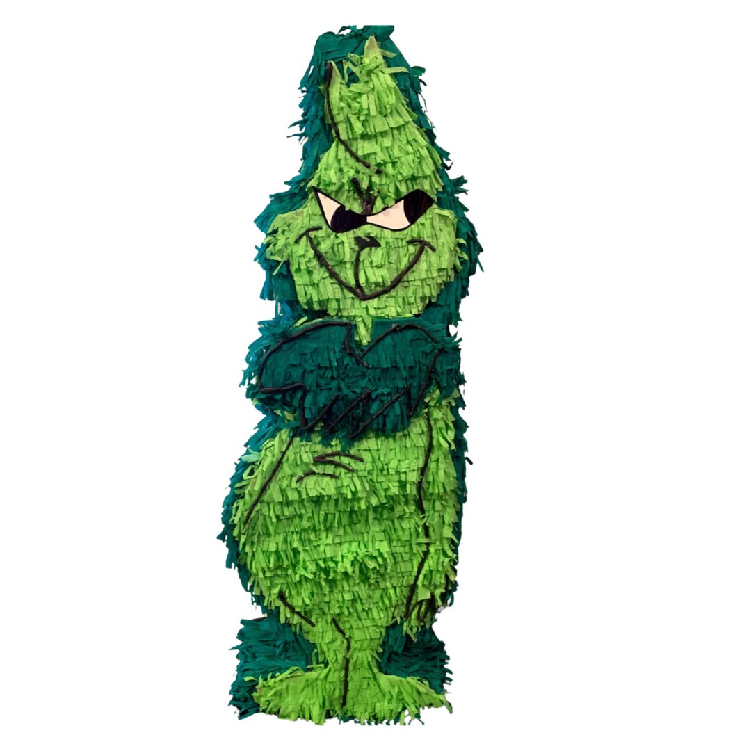GRINCH PIÑATA 27". We Personalize Your Piñatas. - Etsy