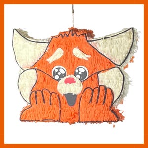 TURNING RED PIÑATA. Choose Your Character - Etsy