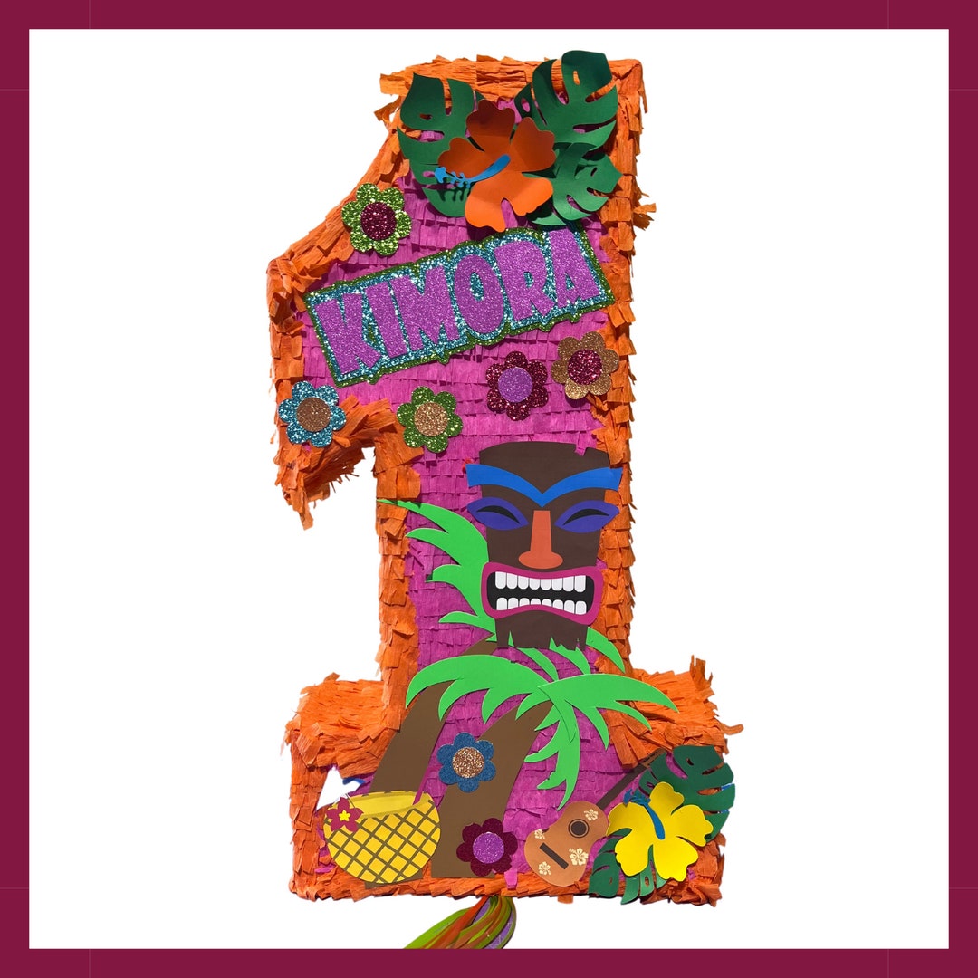 LUAU PARTY. Hawaiian. Aloha We Personalize Your Piñatas. - Etsy
