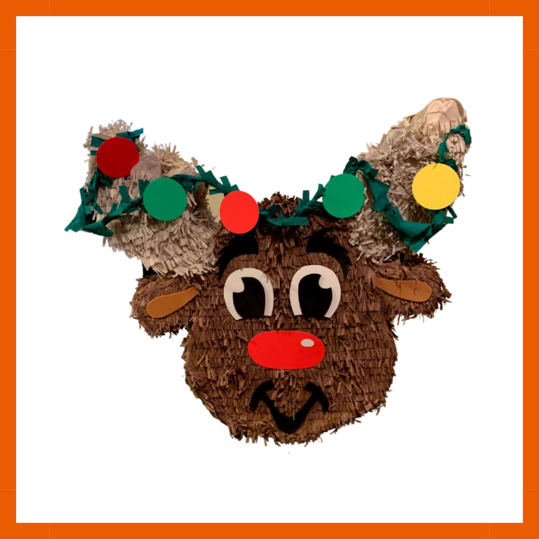 Rudolph the Red-nosed Reindeer PINATA. We Personalize Your Piñatas ...