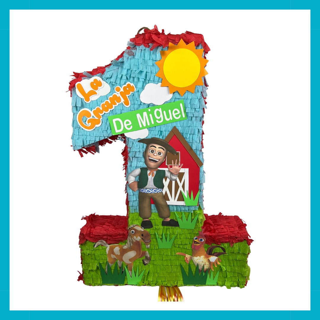 BARTOLITO ROOSTER. Zenón's farm. We personalize your PIÑATAS - Etsy España