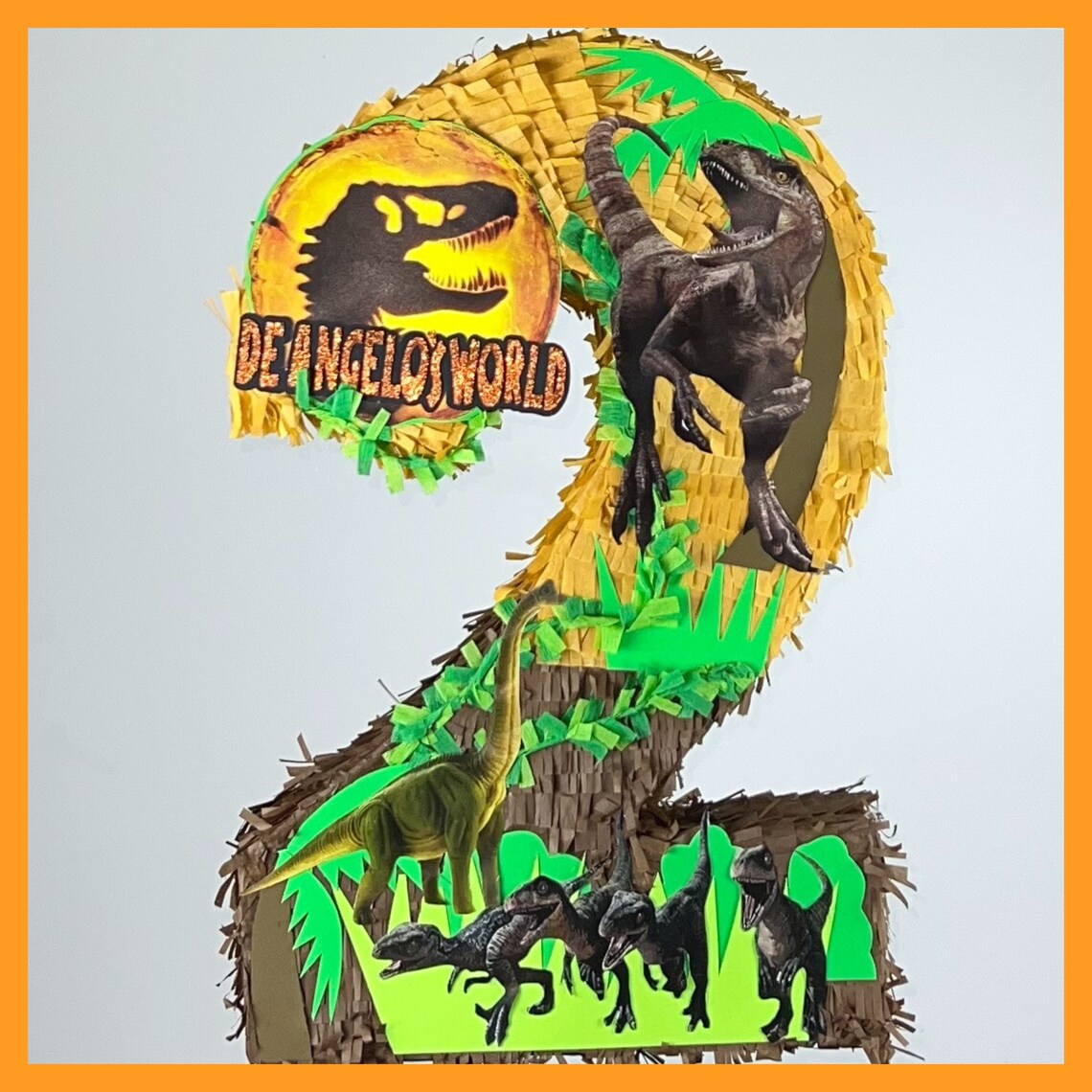 Jurassic Park. JURASSIC PARK. We Customize Your Piñatas - Etsy
