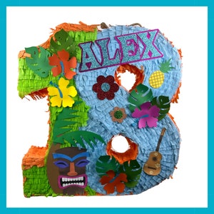 LUAU PARTY. Hawaiian. Aloha We Personalize Your Piñatas. - Etsy
