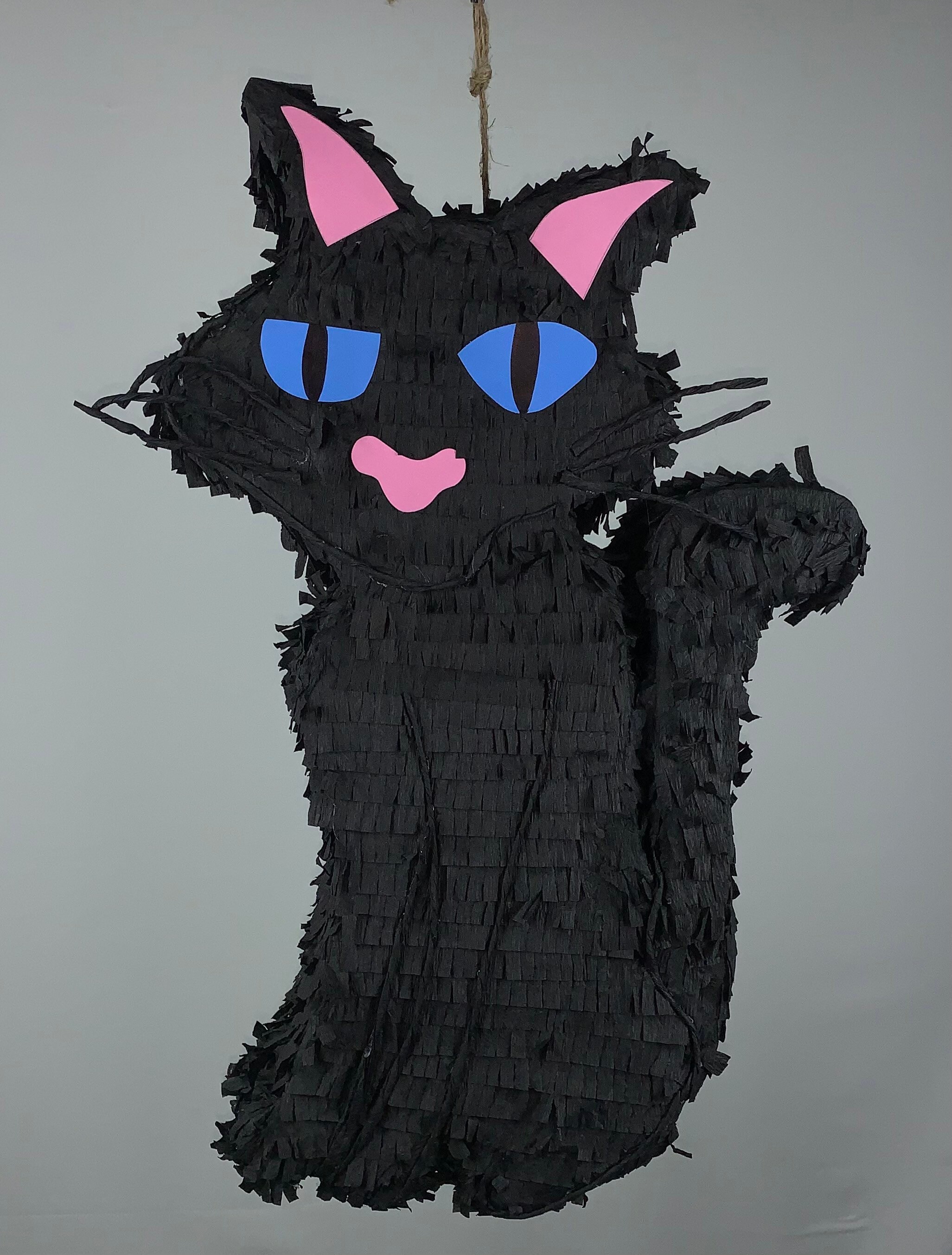 Coraline Black Cat themed piñata . We customize your orders. | Etsy
