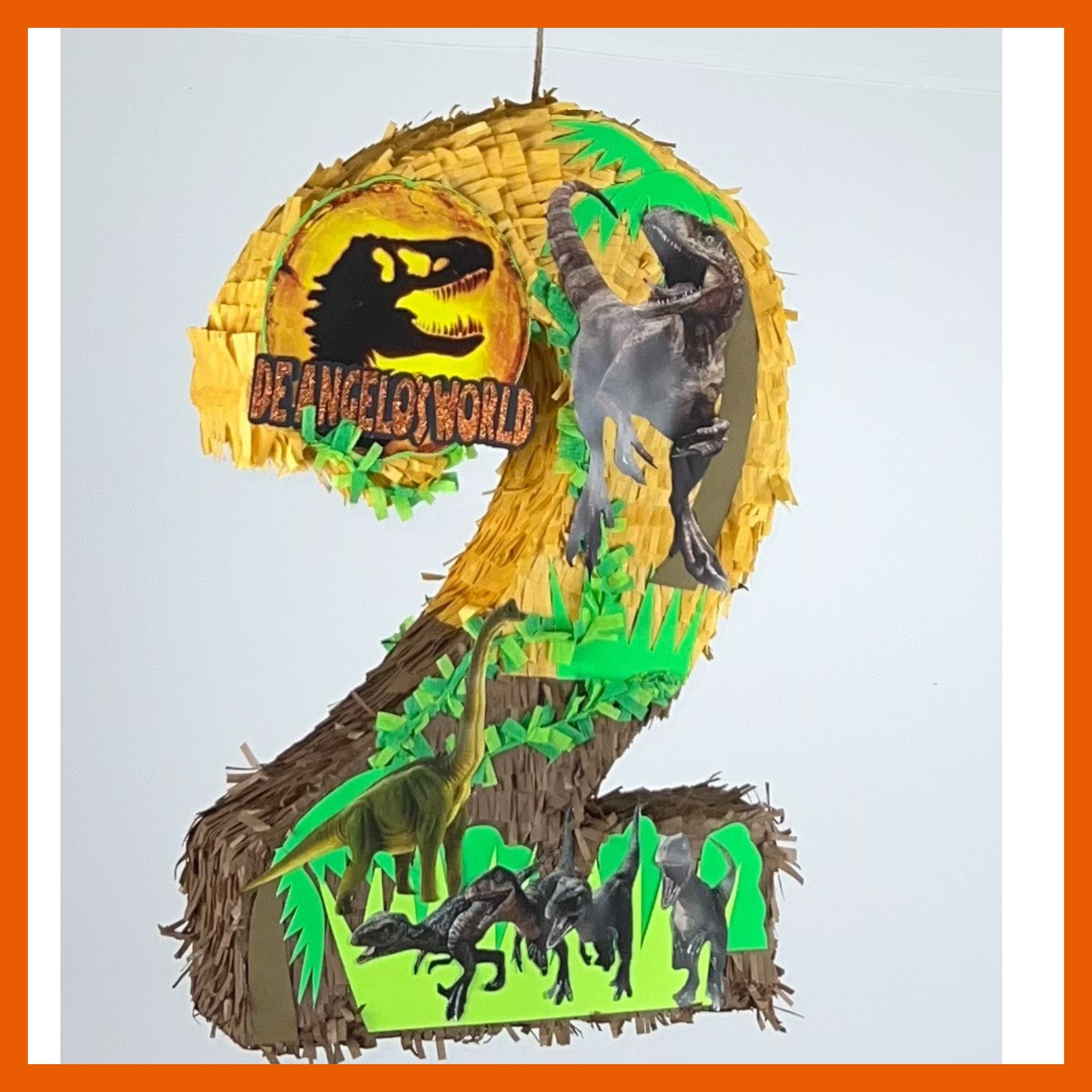 Jurassic Park. JURASSIC PARK. We Customize Your Piñatas - Etsy