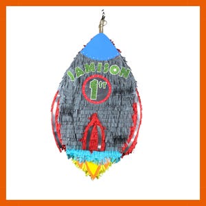 ROCKET PINATA. ASTRONAUTS. Planets. Space. Choose Your Colors - Etsy