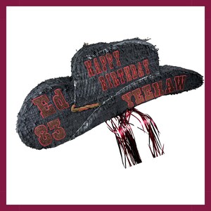 Black Cowboy Hat. BACHELORETTE. We Personalize Your Piñatas. Bachelor ...