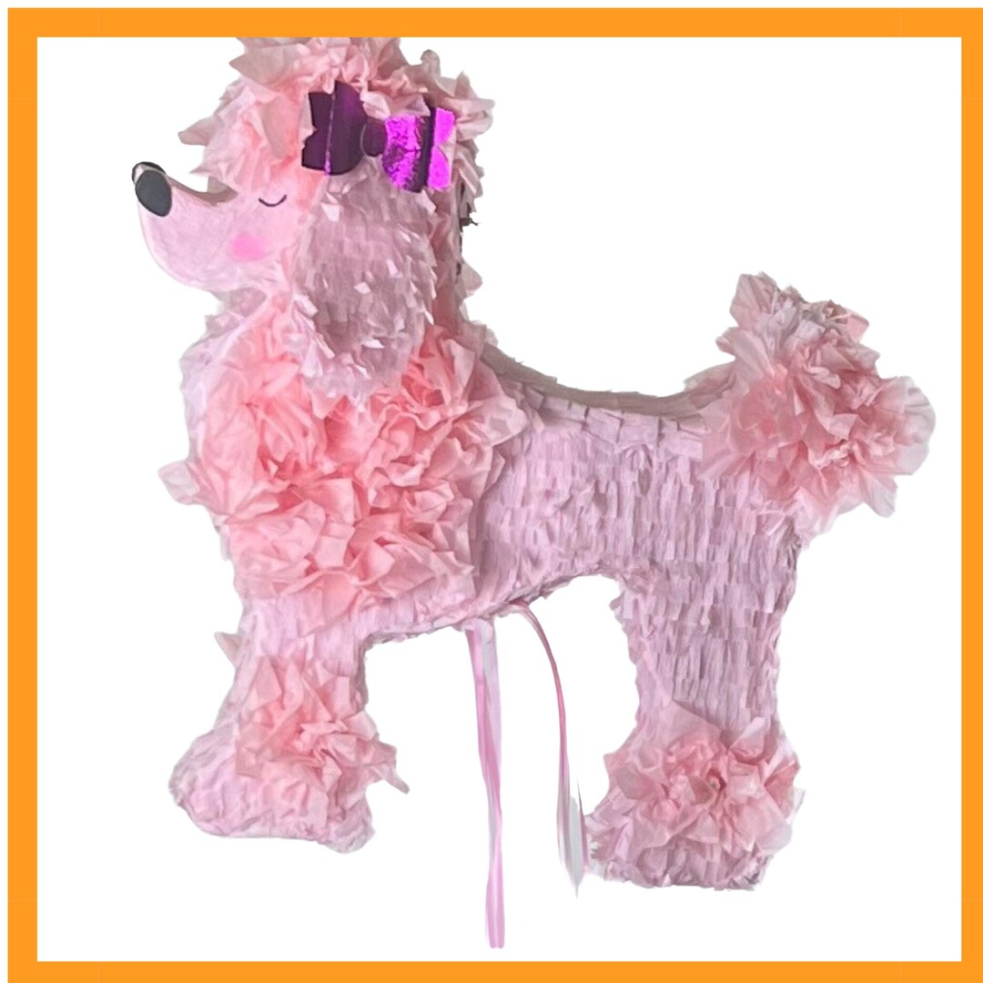 POODLE DOG PINATA. We Customize Your Piñatas - Etsy