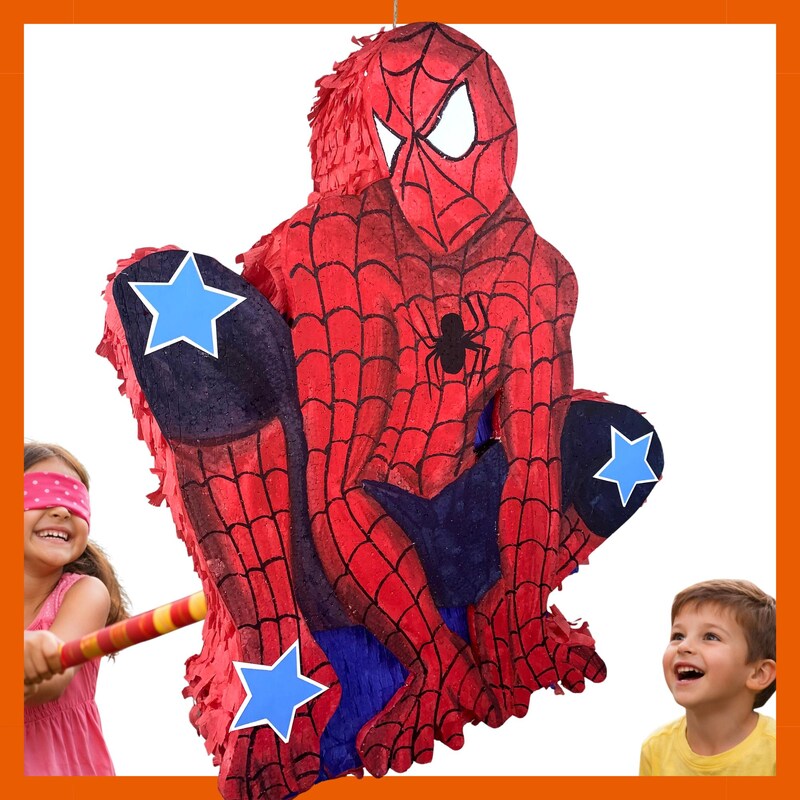 Spiderman Pinata - Etsy