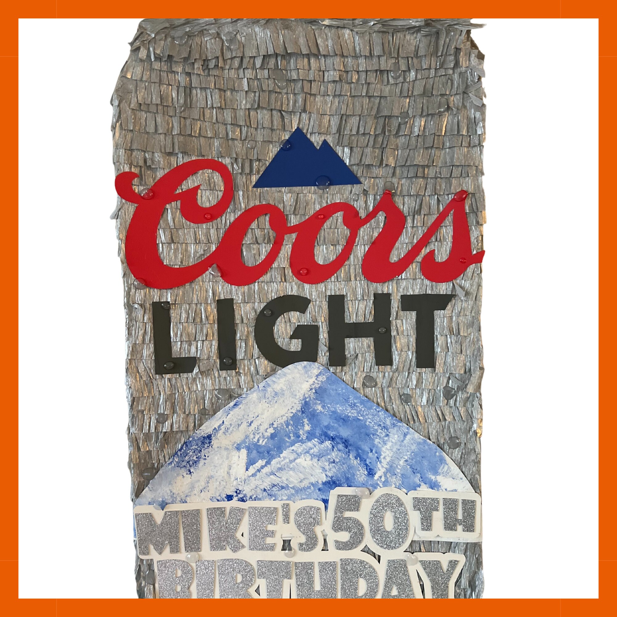 Coors Light Beer PIÑATA . BACHELORETTE Beer. We Customize Your - Etsy