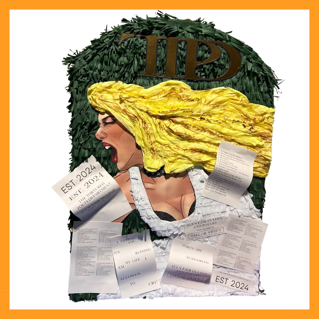 Taylor Swift Piñatas. Party Decorations. We Personalize Your Piñatas ...