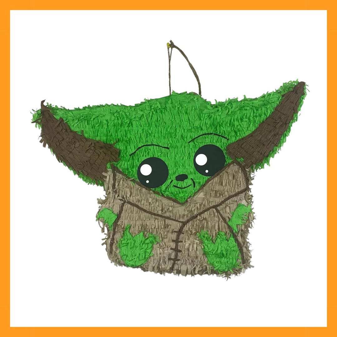 Baby YODA. STAR WARS Piñata. We Customize Your Piñatas - Etsy