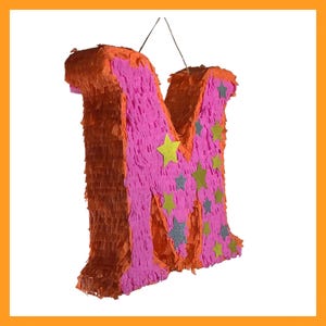 PIÑATA LETTERS. Choose Your Letter and Color. DETAILS - Etsy