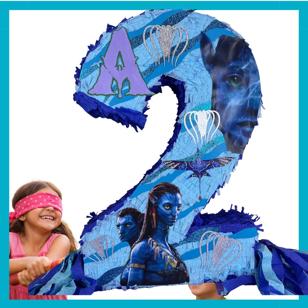 23" AVATAR WORLD PIÑATA. Impact Resistant for Extra Fun. Choose Your ...