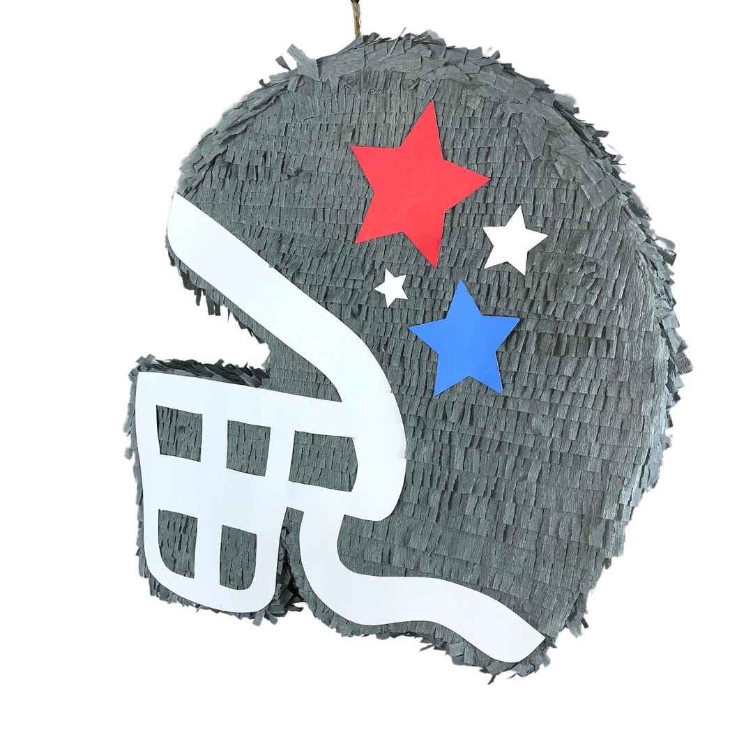 American Football Pinata. 20" X 20" X 4". Ideal for Our Sports Parties ...