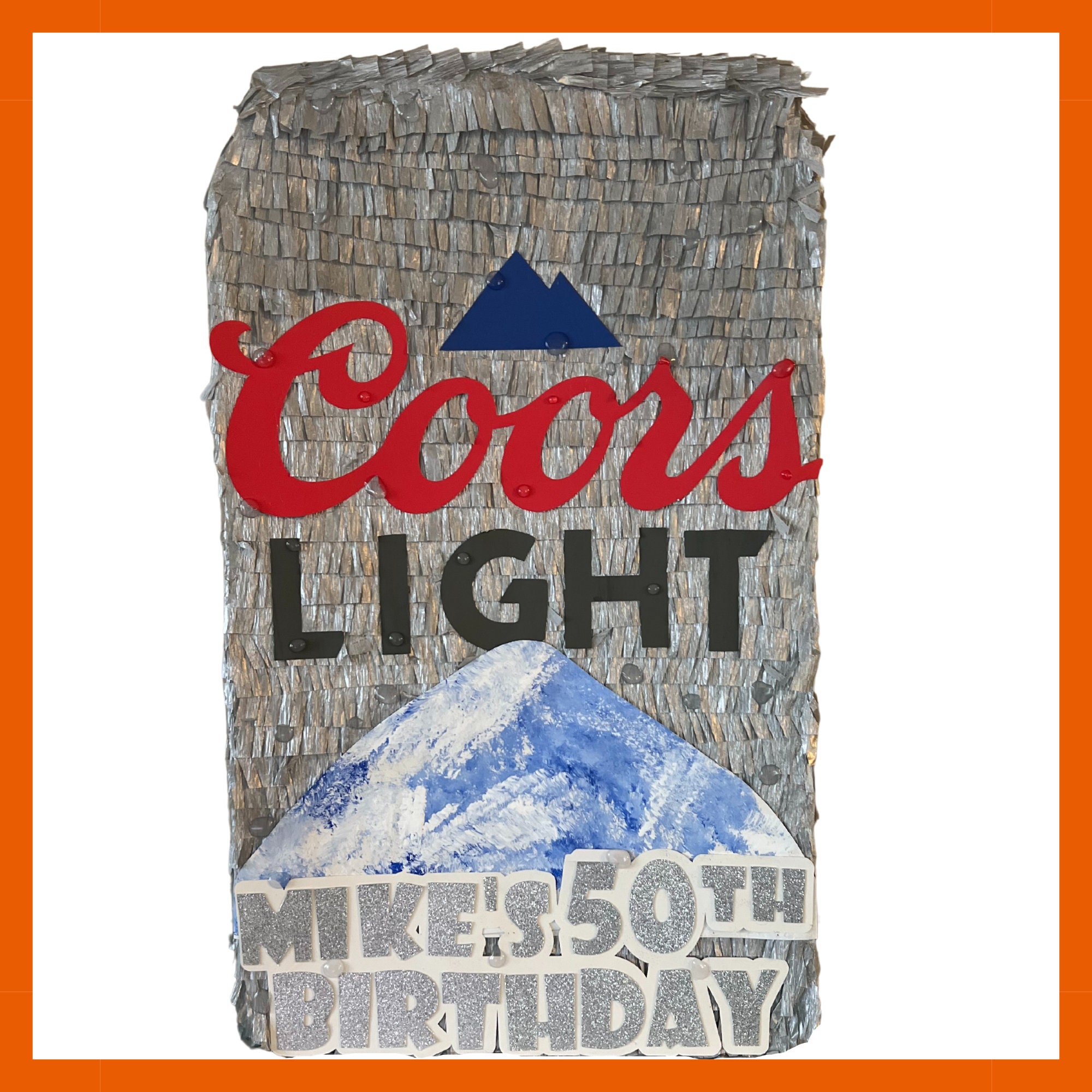 Coors Light Beer PIÑATA . BACHELORETTE Beer. We Customize Your - Etsy