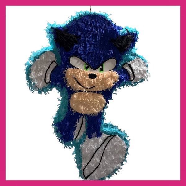 Sonic the Hedgehog Pinata - Etsy