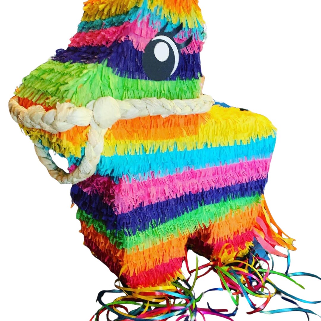 Personalized Multicolor Burrito Piñata – Choose the Colors and Make It ...