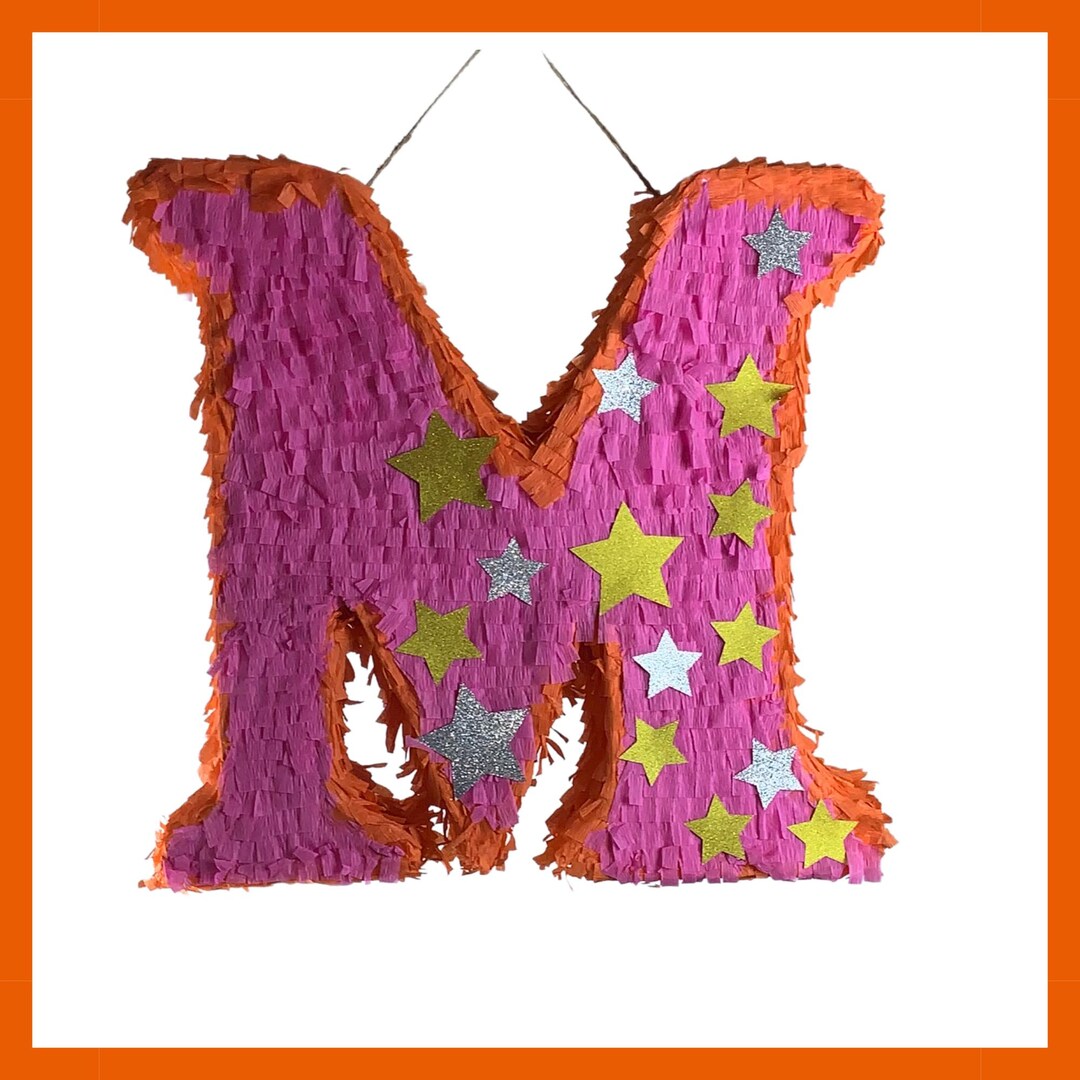 PIÑATA LETTERS. Choose Your Letter and Color. DETAILS - Etsy