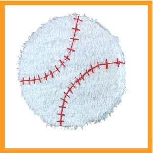 BASEBALL BALL. PIÑATA We Personalize Your Piñatas. Sports. - Etsy