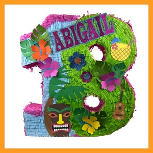 LUAU PARTY. Hawaiian. Aloha We Personalize Your Piñatas. - Etsy